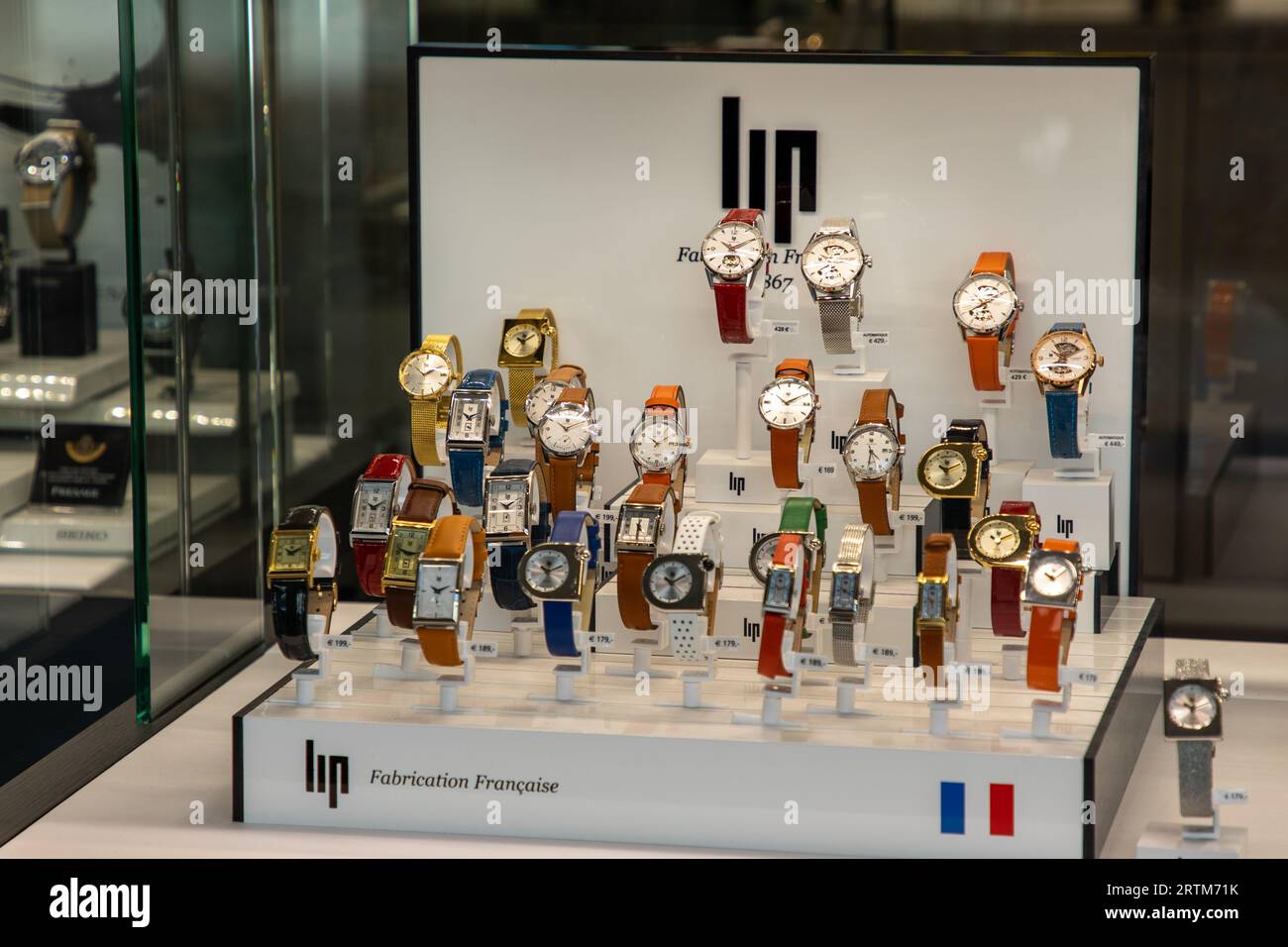 Bordeaux , Aquitaine France - 04 12 2023 : LIP French brand watch ...