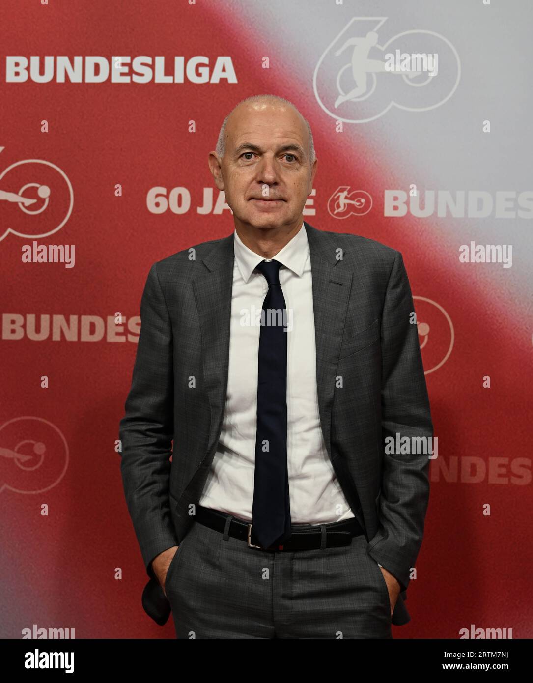 Berlin, Germany. 13th Sep, 2023. Bernd Neuendorf, DFB President, comes ...