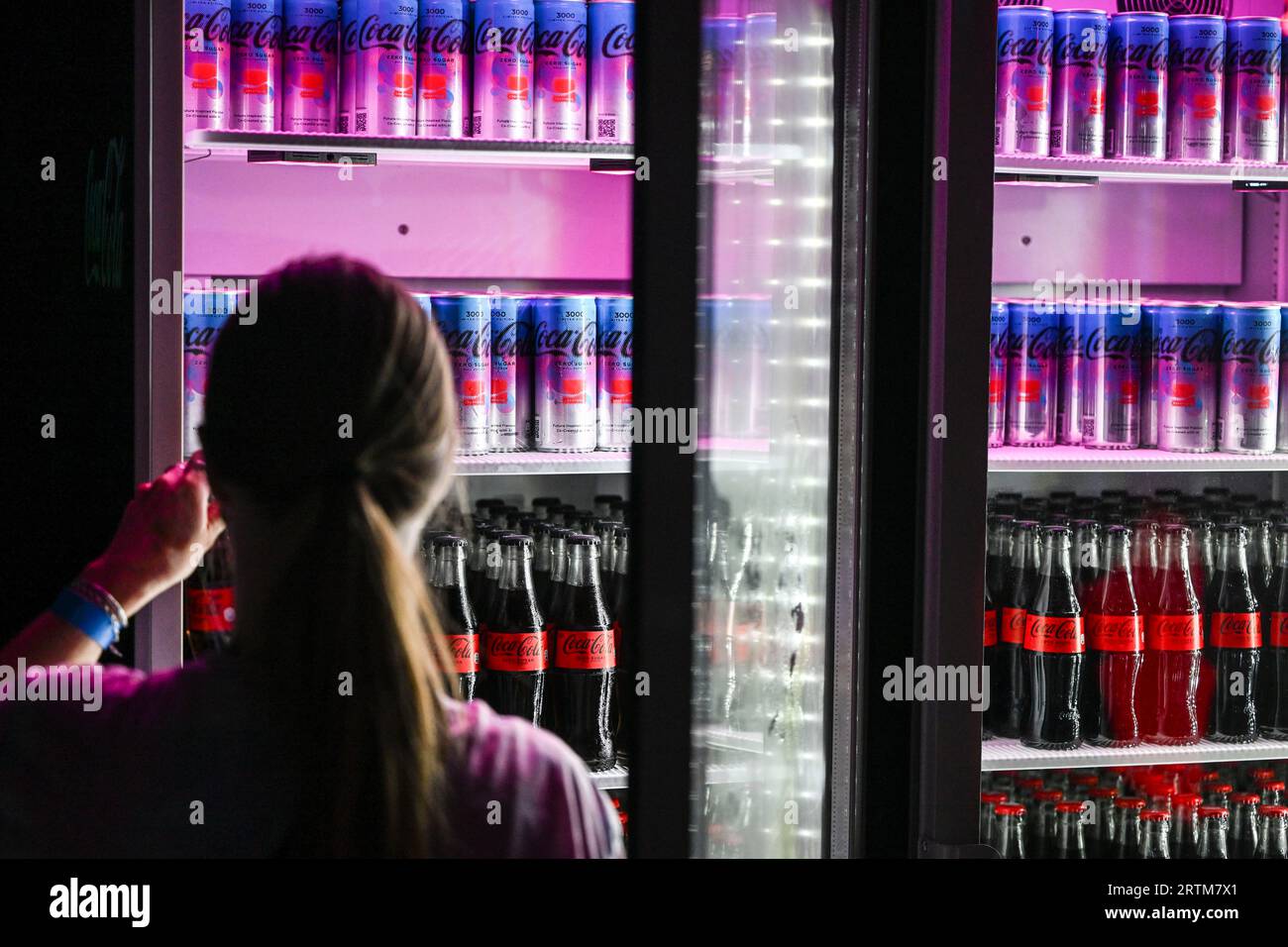 Berlin, Germany. 13th Sep, 2023. The new Coca-Cola variant "3000 Zero ...