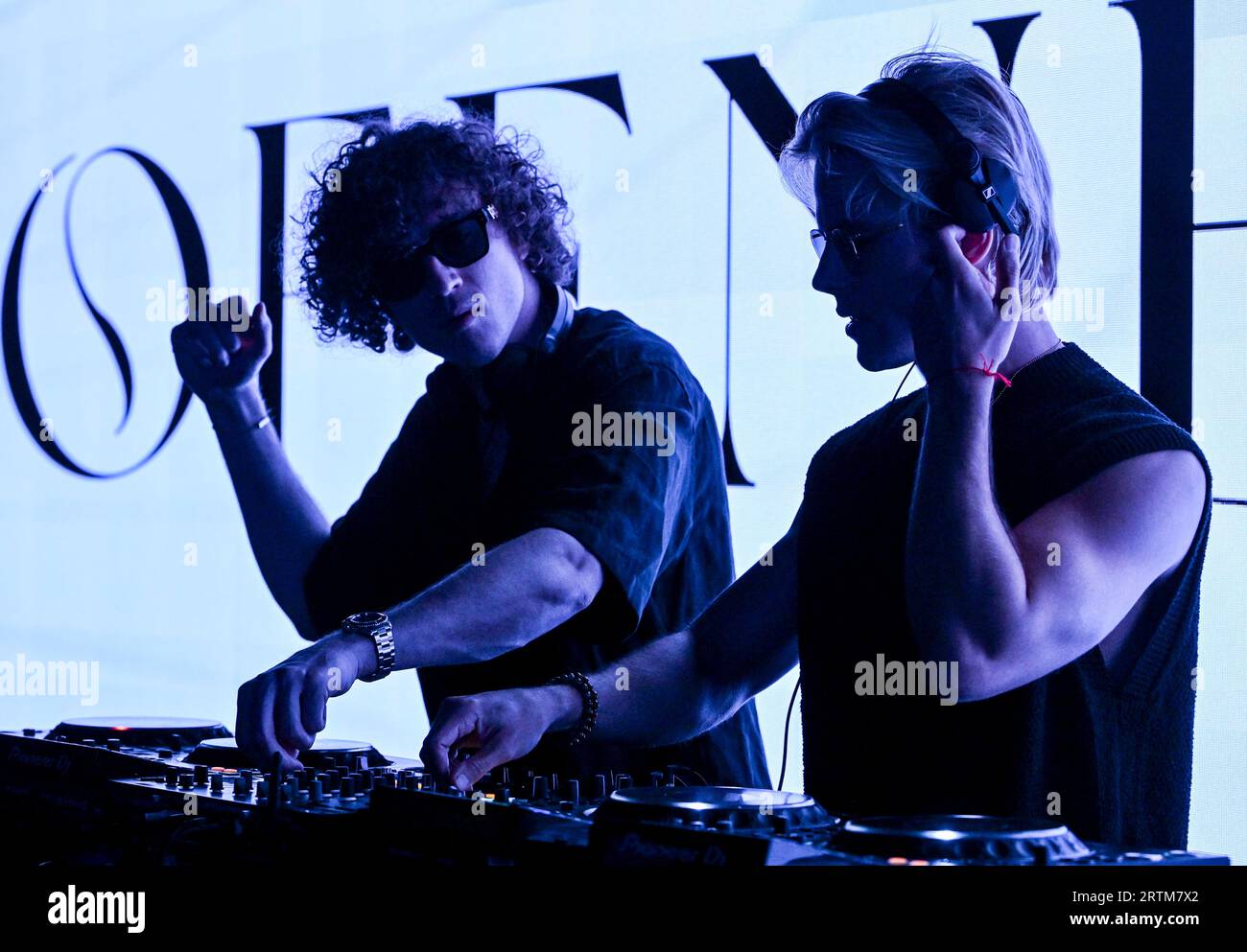 Berlin, Germany. 13th Sep, 2023. French house duo Ofenbach, consisting ...
