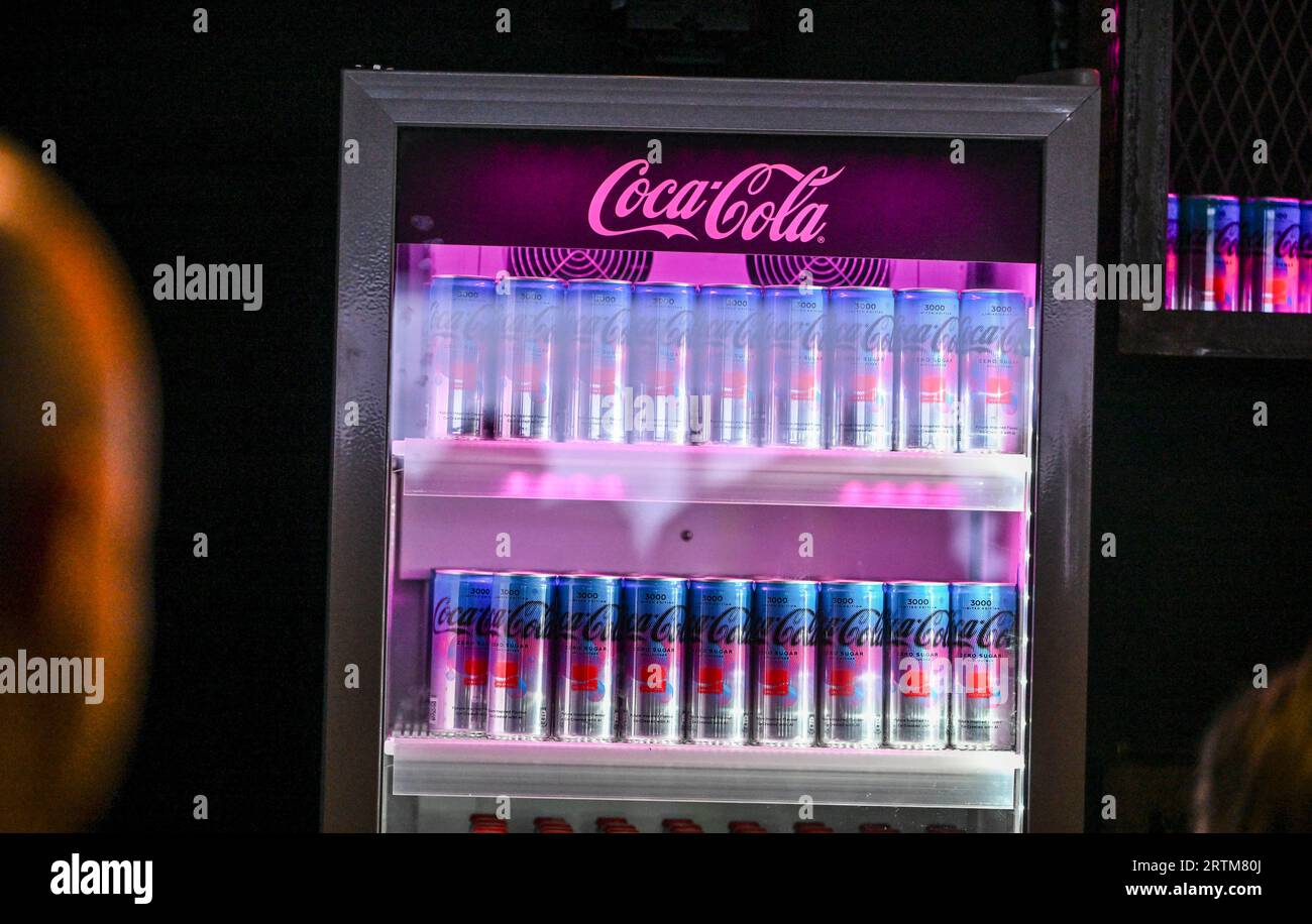 Berlin, Germany. 13th Sep, 2023. The new Coca-Cola variant "3000 Zero ...