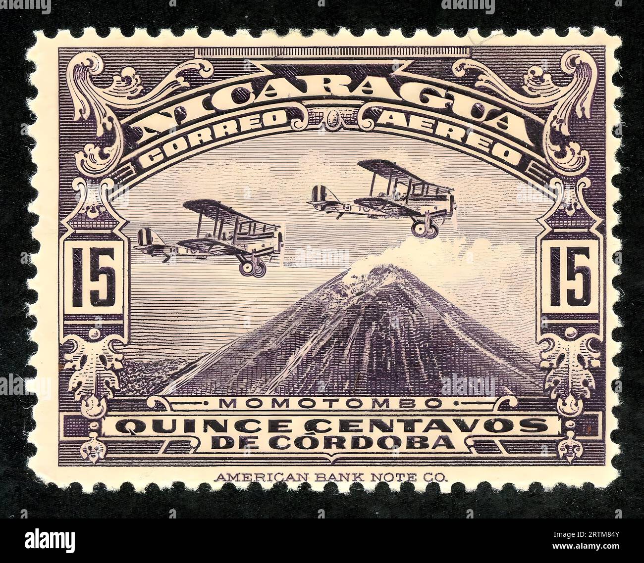 Stamp nicaragua hi-res stock photography and images - Alamy