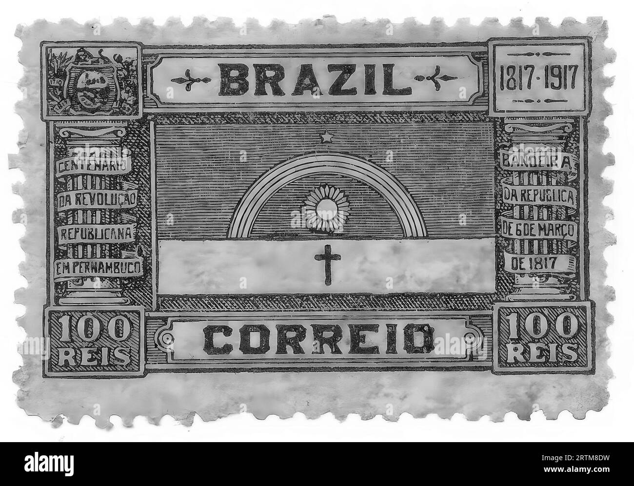 Brazil postage Cut Out Stock Images & Pictures - Alamy