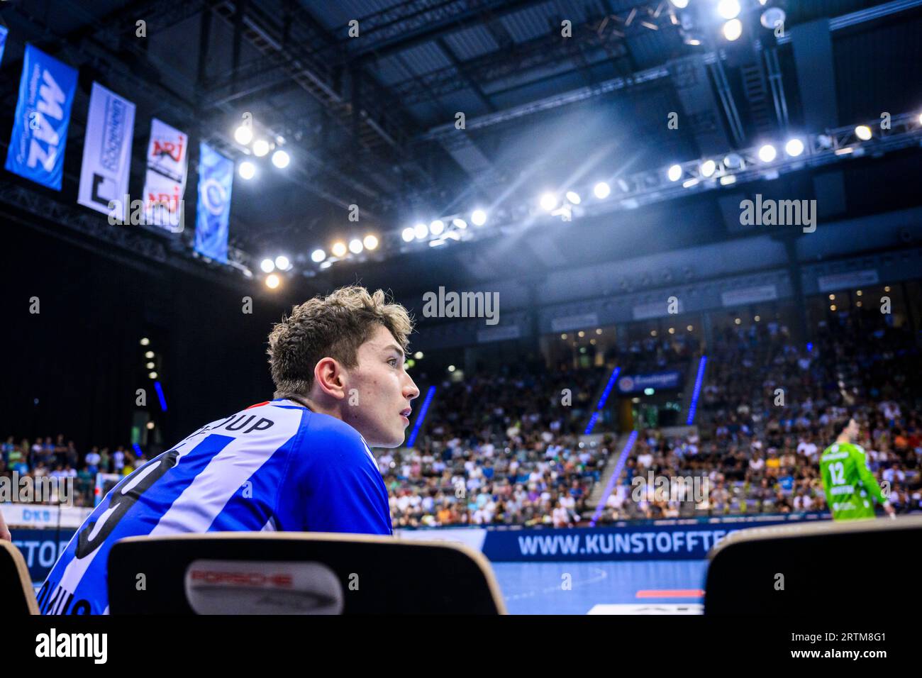 Stuttgart, Germany. 10th Sep, 2023. Handball: Bundesliga, TVB Stuttgart ...