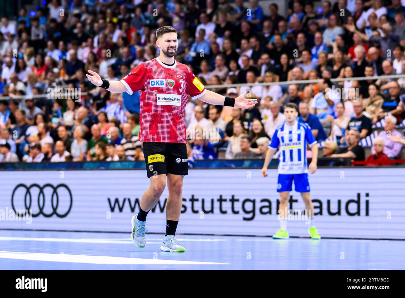 Stuttgart, Germany. 01st Sep, 2023. Handball: Bundesliga, TVB Stuttgart ...