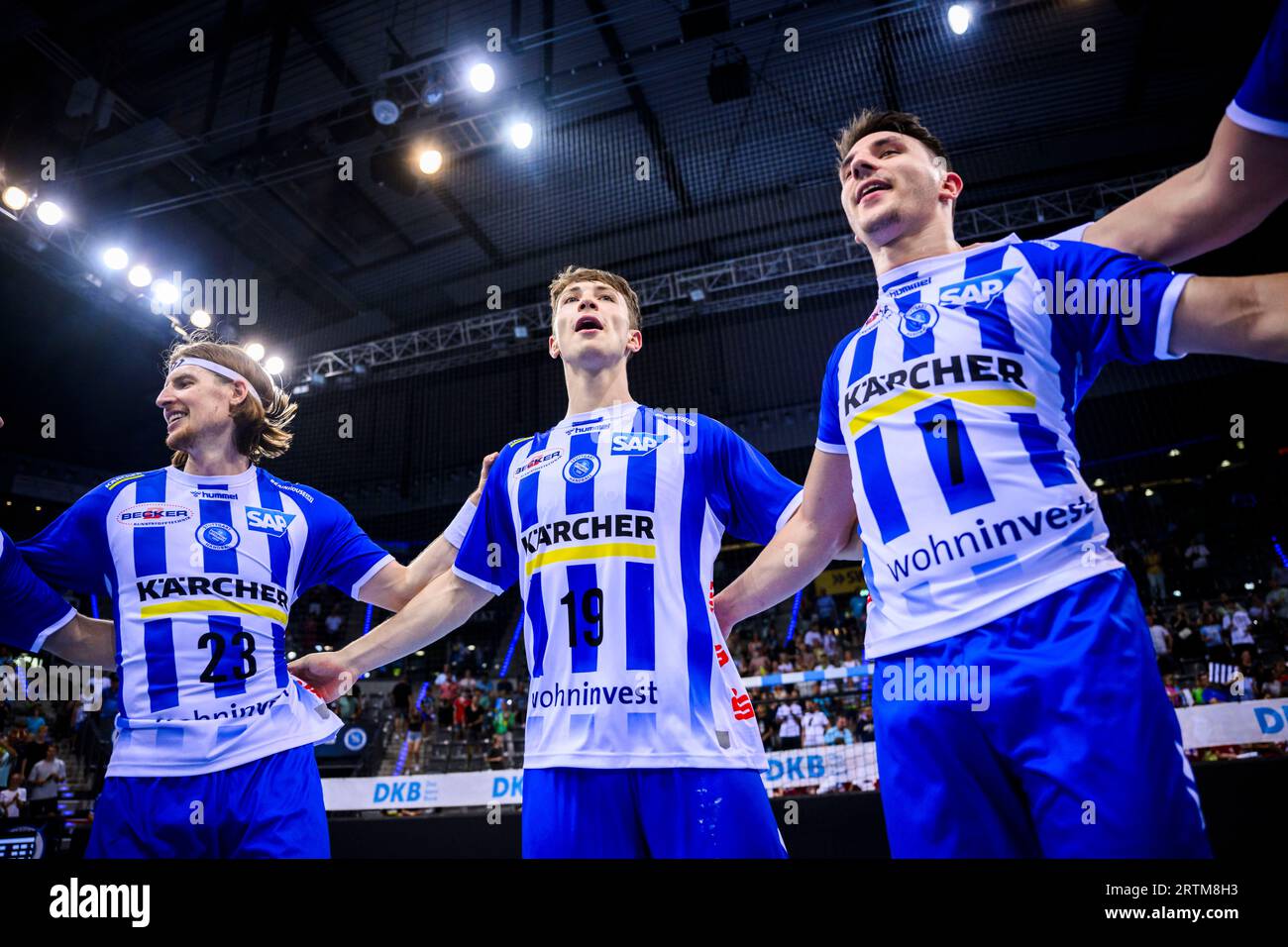 Stuttgart, Germany. 10th Sep, 2023. Handball: Bundesliga, TVB Stuttgart ...