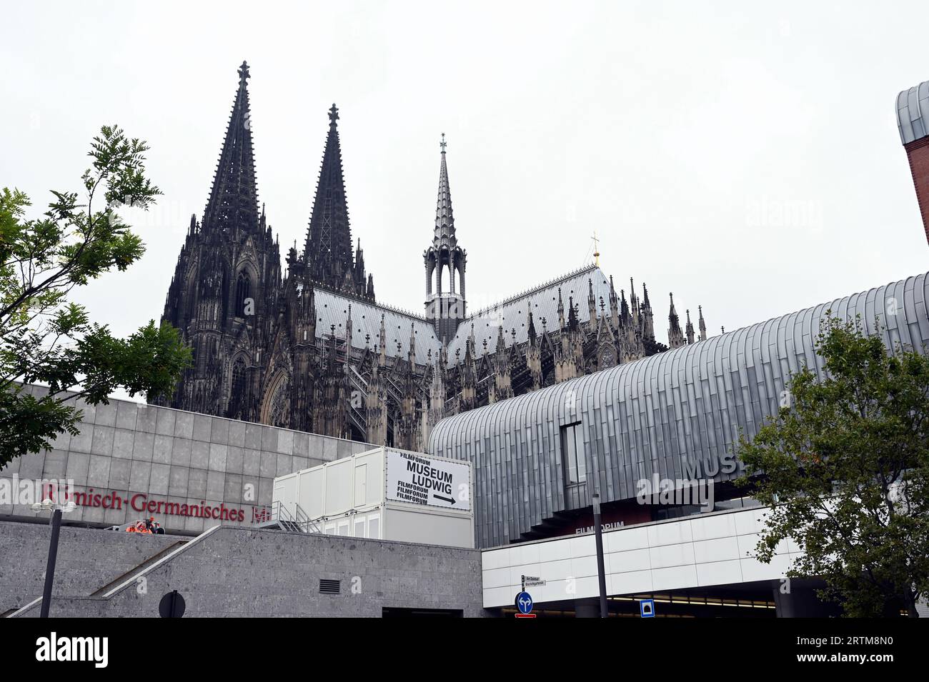 Cologne, Germany. 13th Sep, 2023. The construction site of the Roman ...