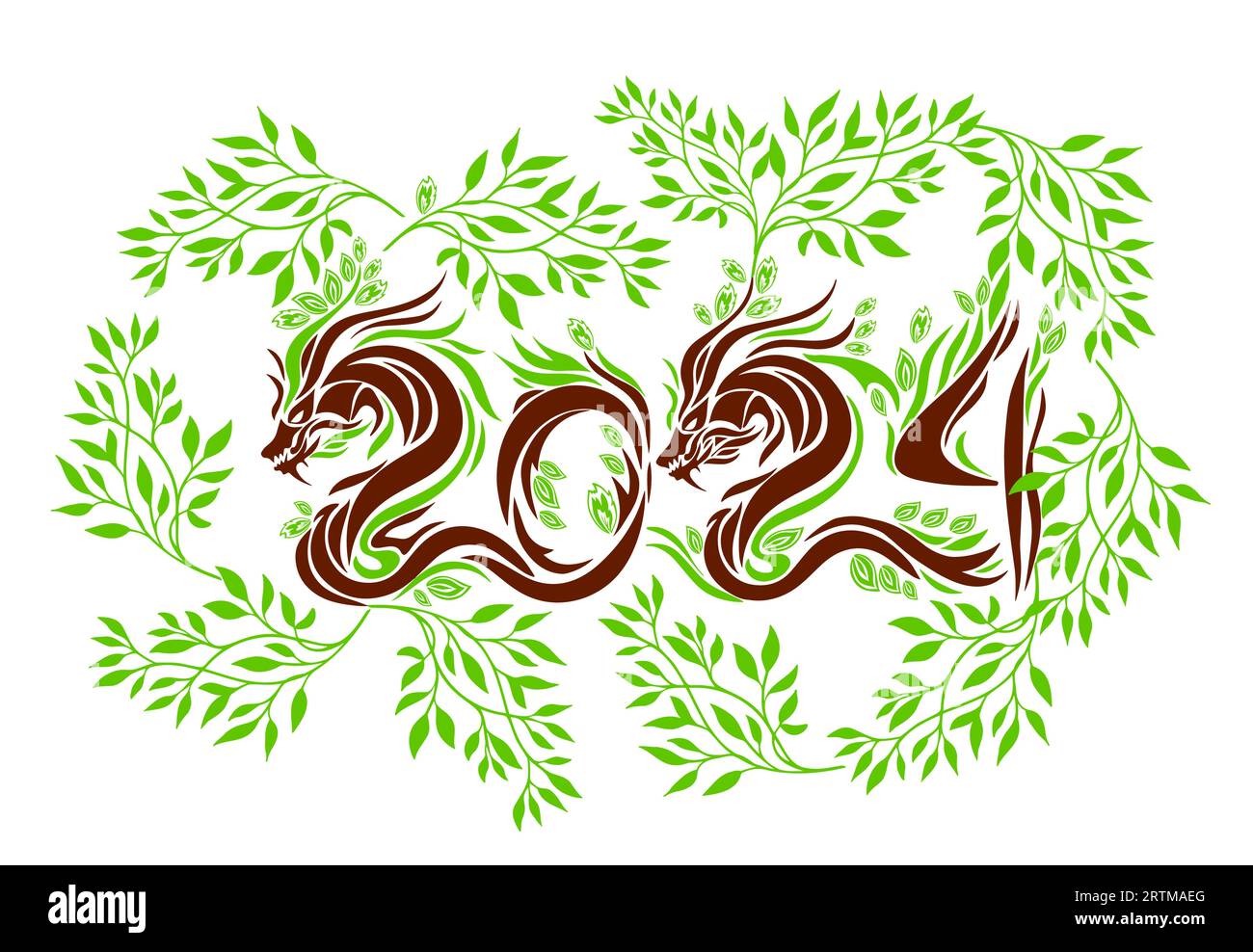 Happy chinese new year 2024 the dragon zodiac sign. New year of the ...
