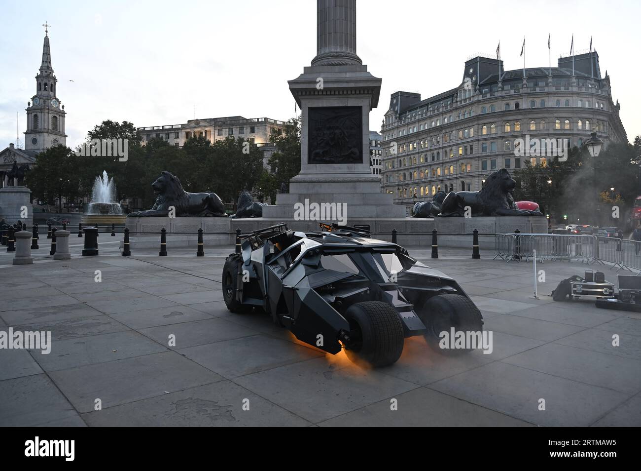 The Tumbler (Christian Bale's Batman's epic batmobile) stunt in ...