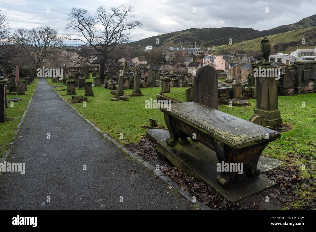 The New Calton Burial Ground at Edinburgh, Scotland Stock Photo - Alamy