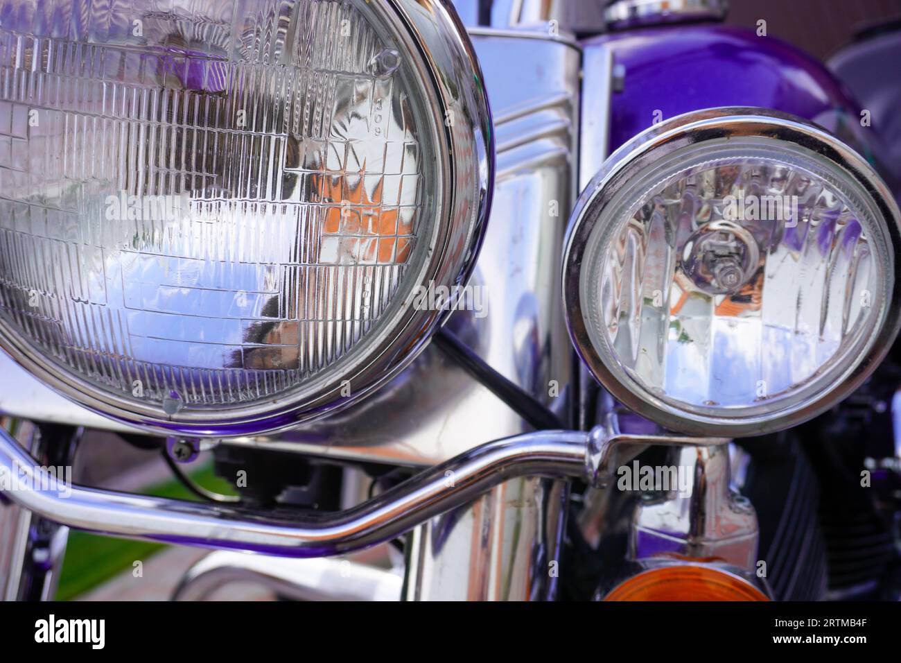 motorcycle close-up from different sides, separate parts of the ...