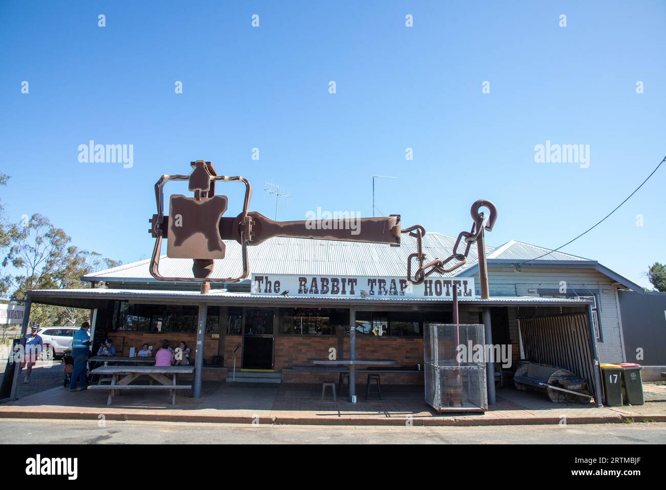 The Big Rabbit Trap at the Rabbit Trap Hotel, 1 Federation Street ...