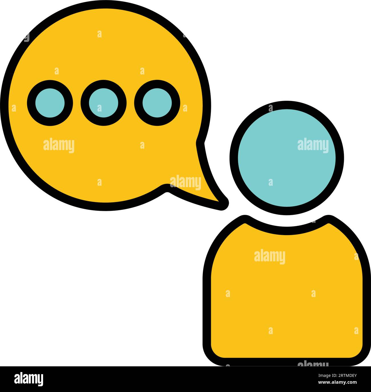 Human Chat icon. Stunning design suitable for web, print media, online ...