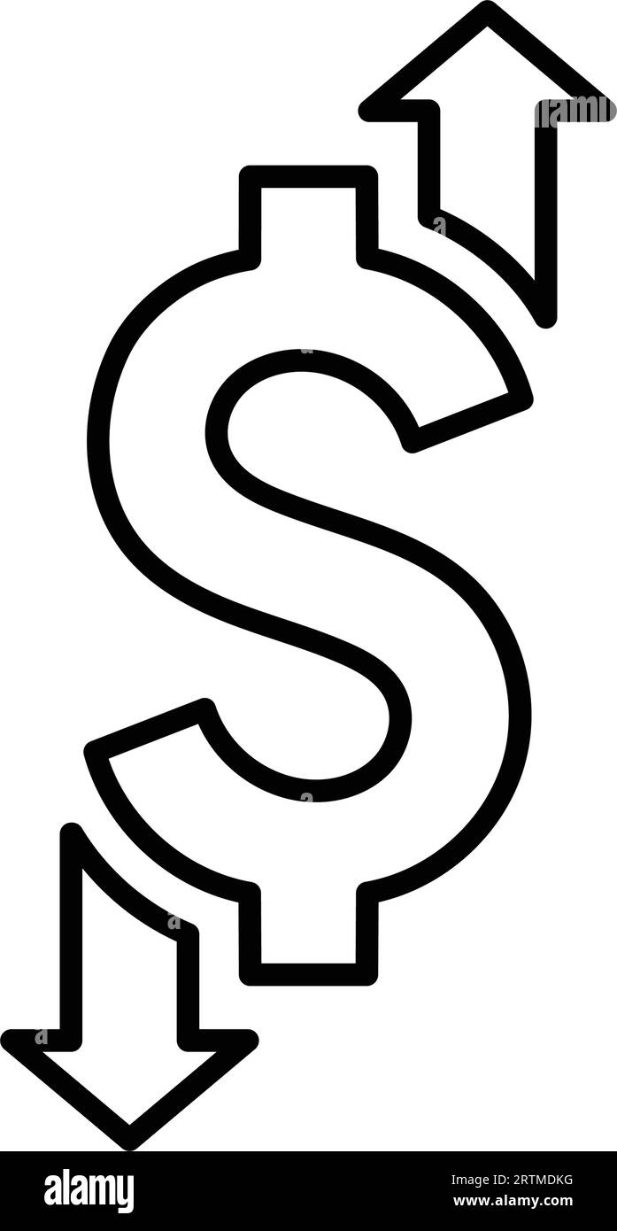 Dollar Value icon. Commercial use, printed files and presentations, Promotional Materials, web ...