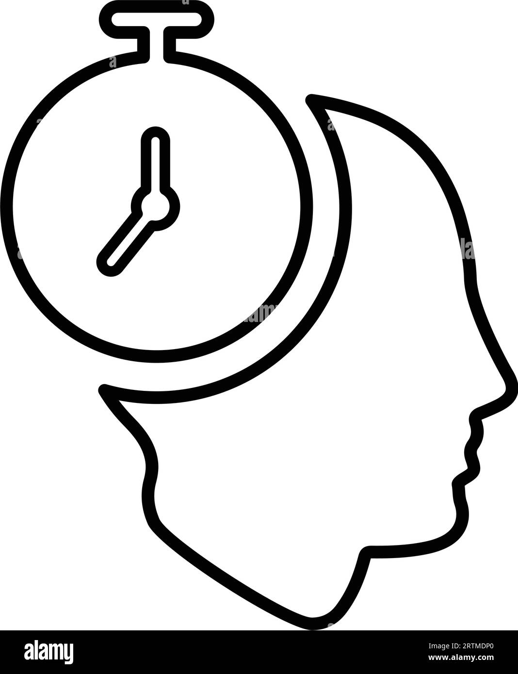 Mind Timer icon. Use for designing and developing websites, commercial ...