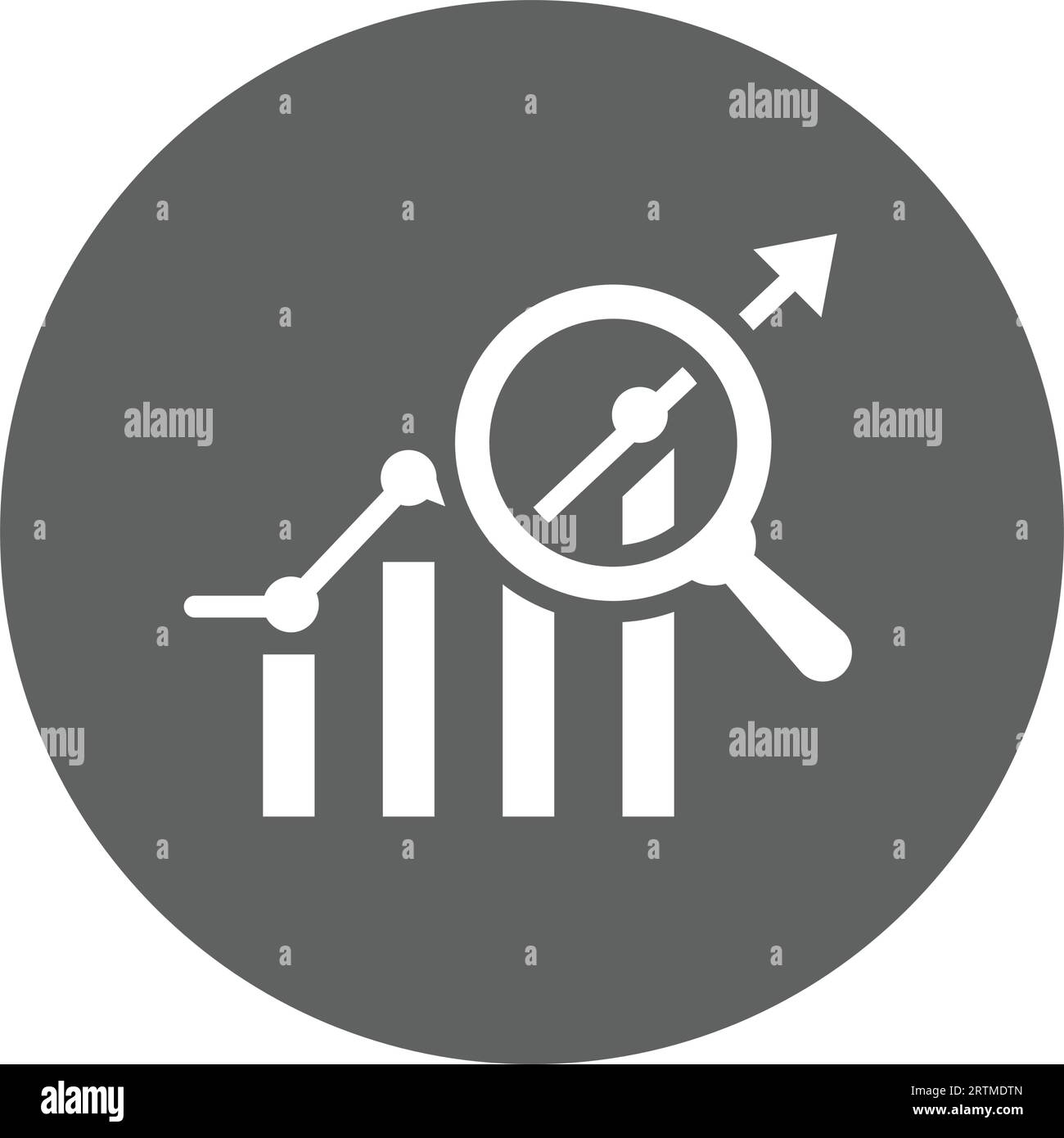 Search Analytics icon. Use for designing and developing websites ...