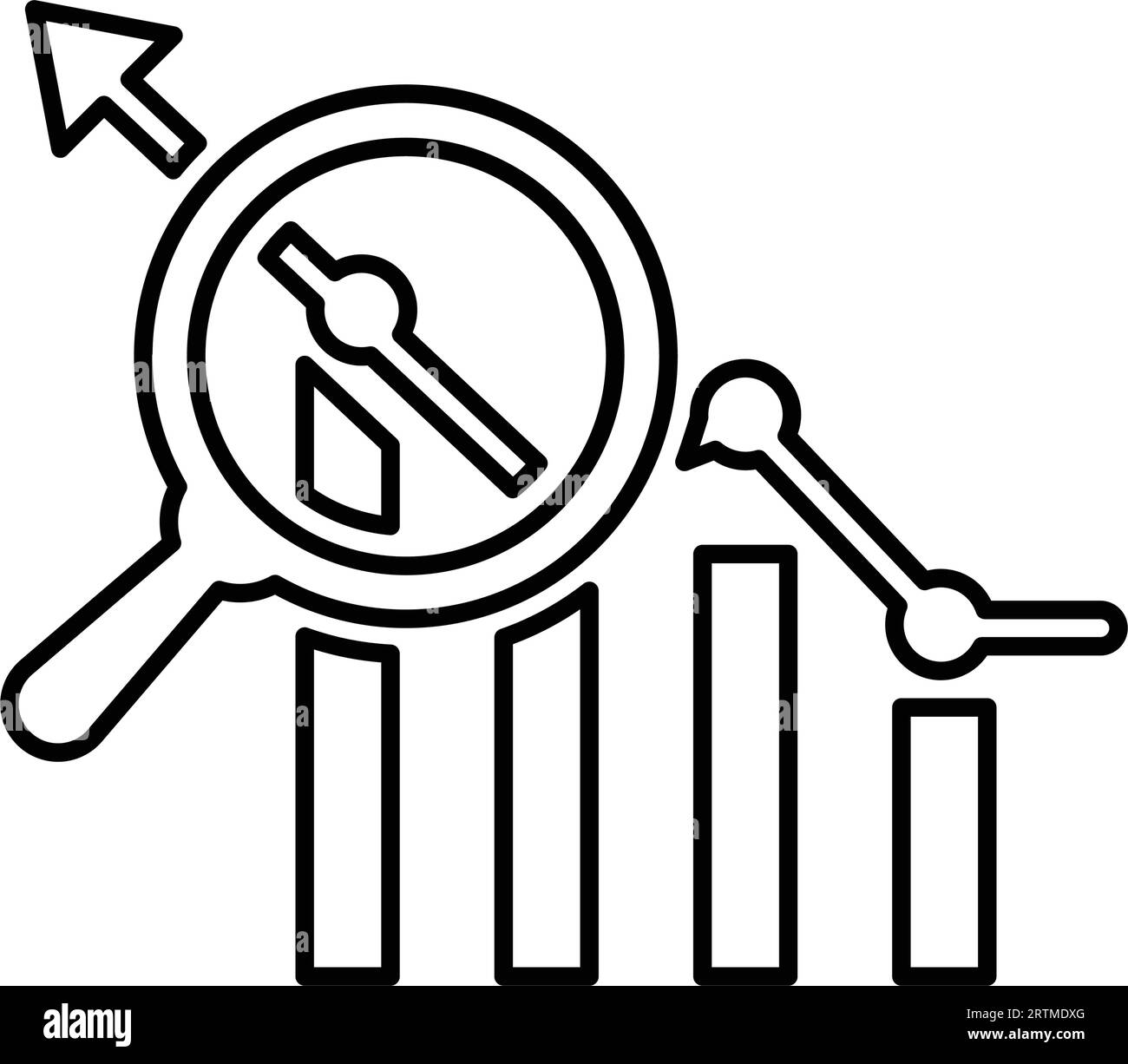 Search Analytics icon. Use for designing and developing websites ...