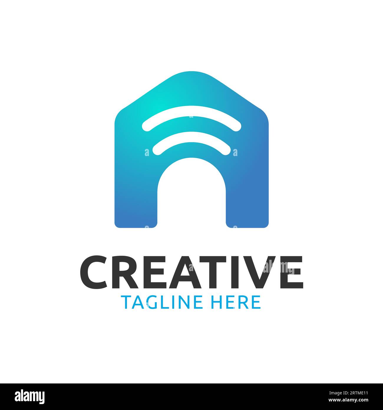 Smart living logo Stock Vector Images - Alamy