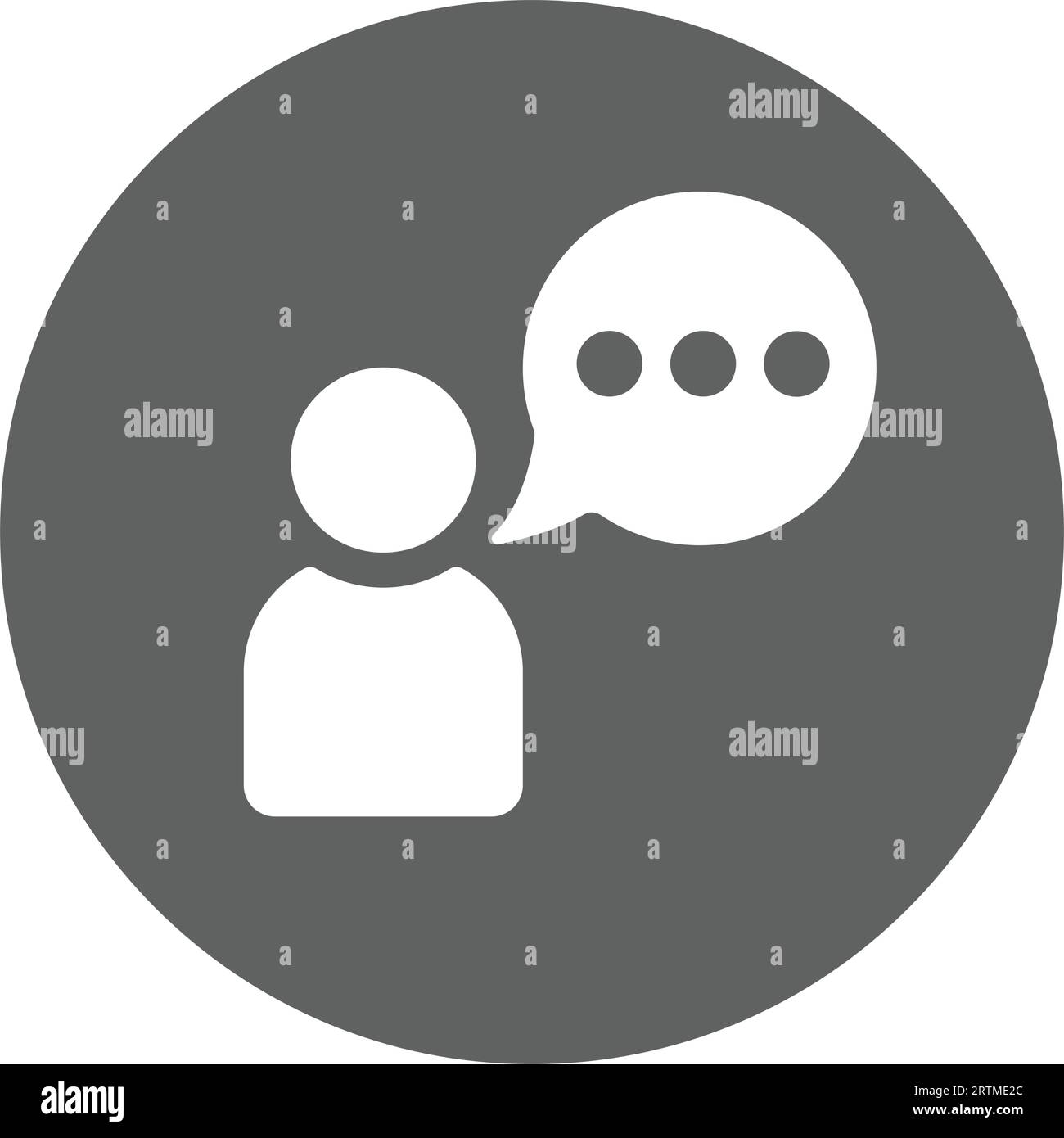 Human Chat icon. Stunning design suitable for web, print media, online ...