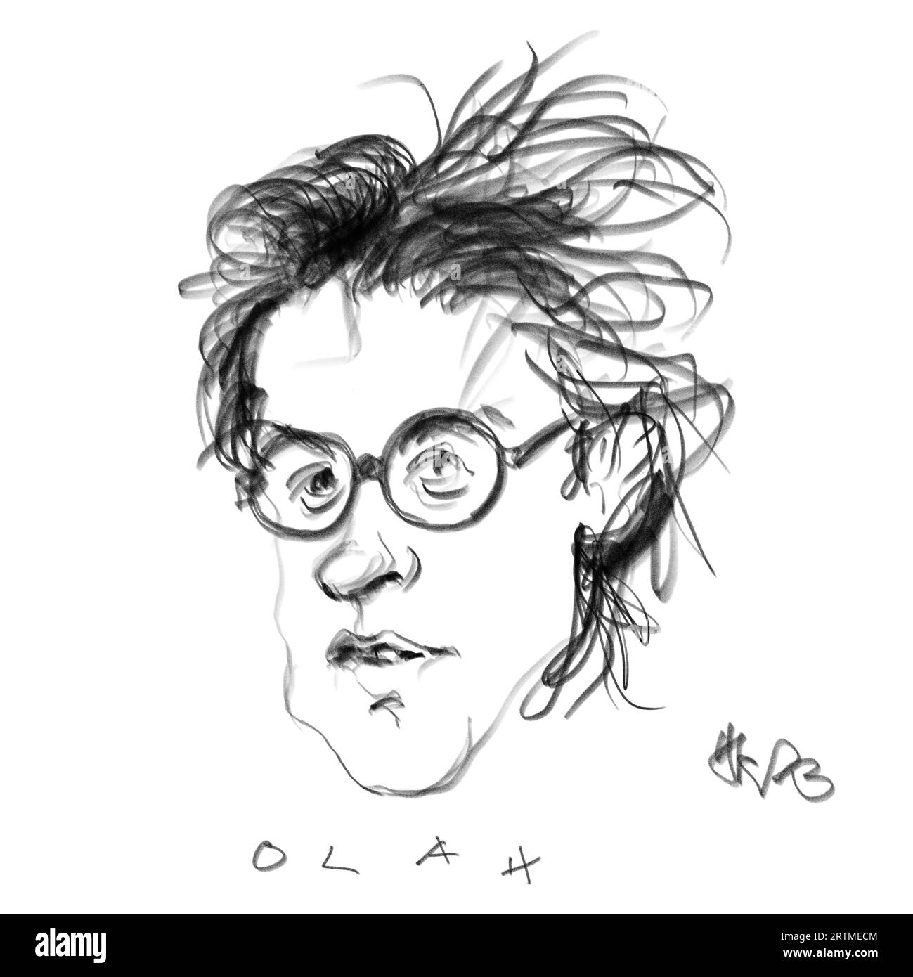 Thomas olah drawing hi-res stock photography and images - Alamy