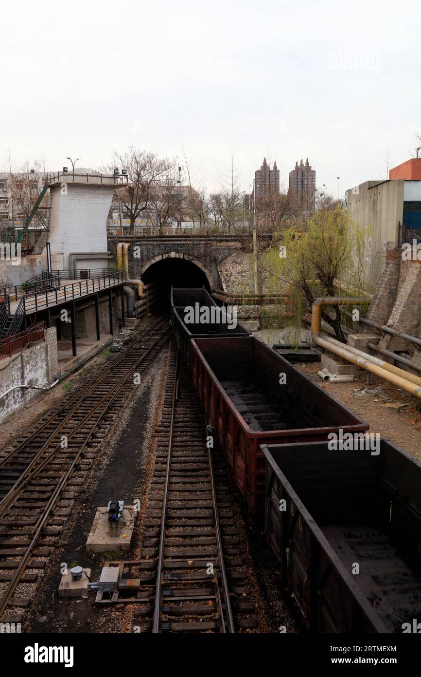 China railway aerial hi-res stock photography and images - Alamy
