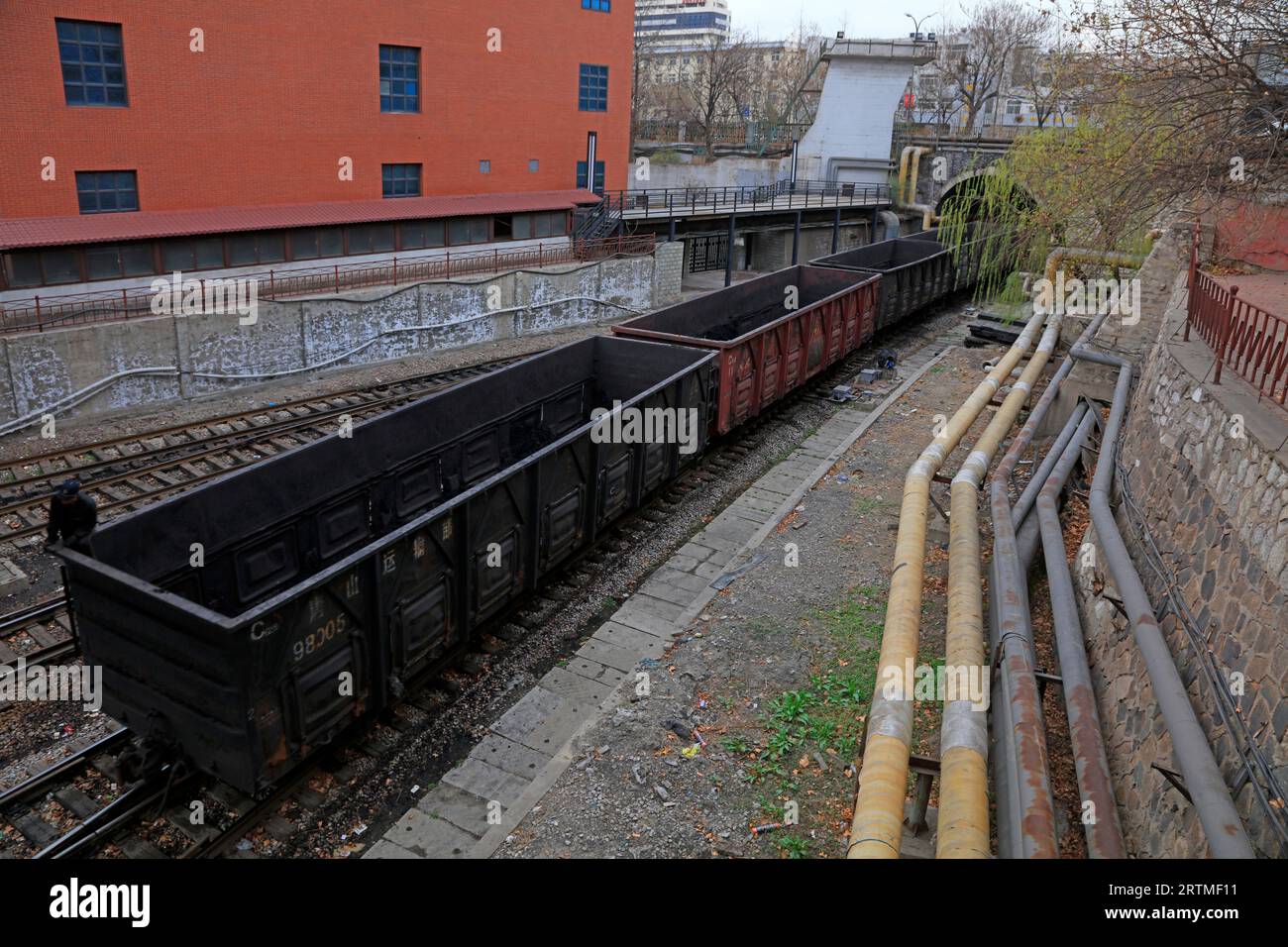 China railway aerial hi-res stock photography and images - Alamy