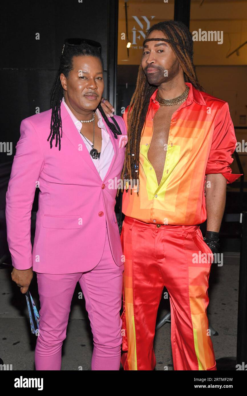 New York, USA. 13th Sep, 2023. Ty-Ron Mayes and Ty Hunter attending the ...