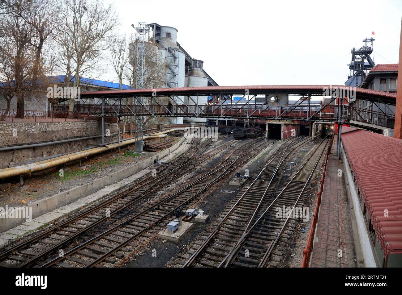 China railway aerial hi-res stock photography and images - Alamy