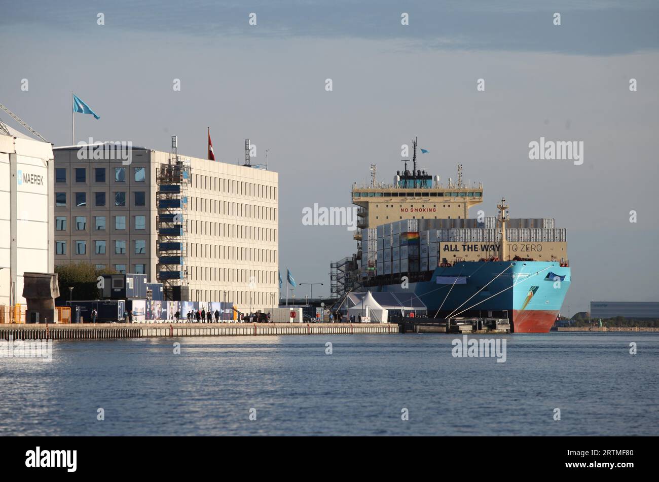 Kopenhagen, Denmark. 14th Sep, 2023. The world's first container ship ...