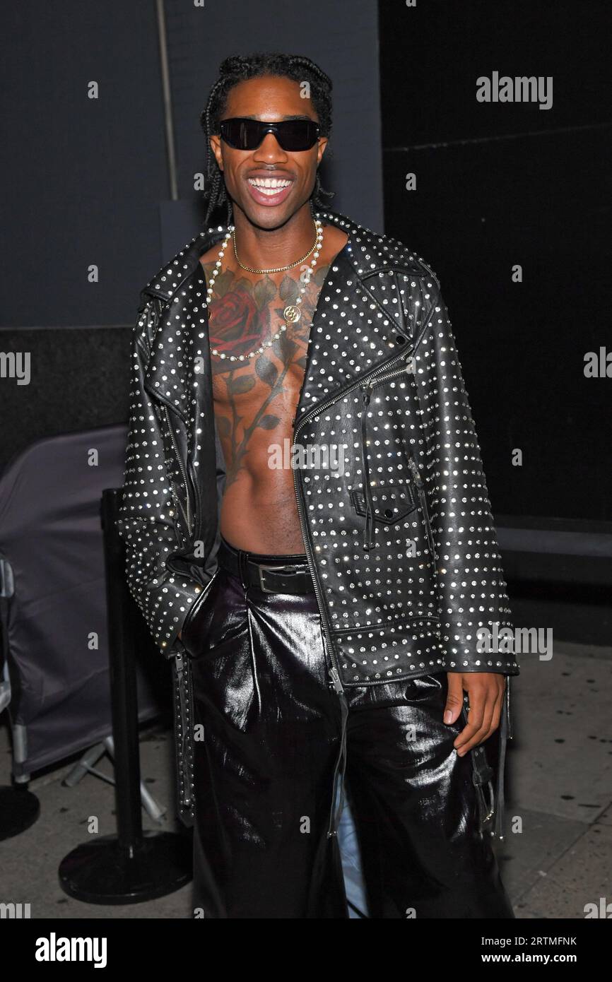 New York, USA. 13th Sep, 2023. Jayson Aaron attending the Blonds S/S24 ...