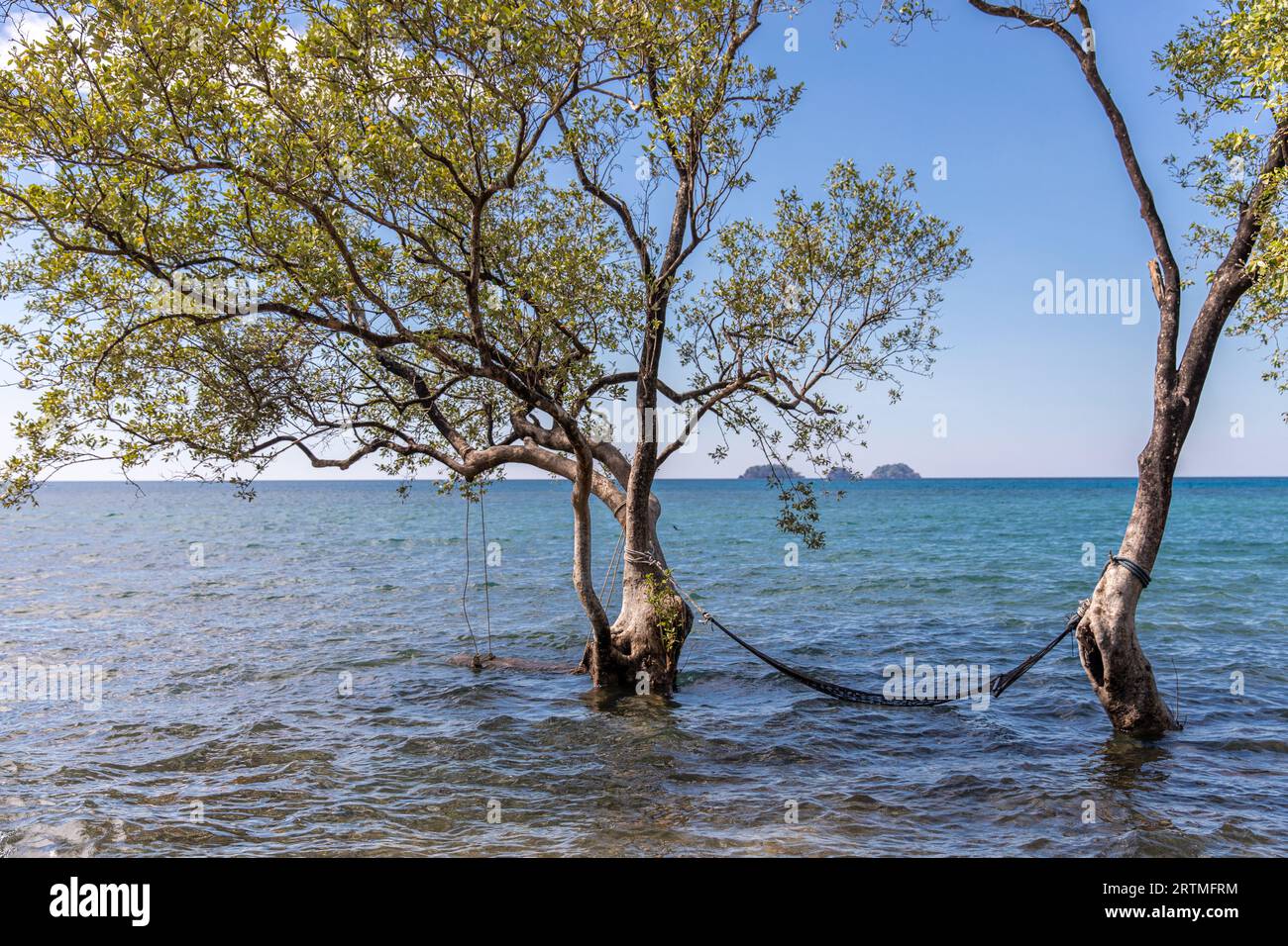 Tropical beautiful coastline, Bailan Beach, Koh Chang Island, Thailand ...