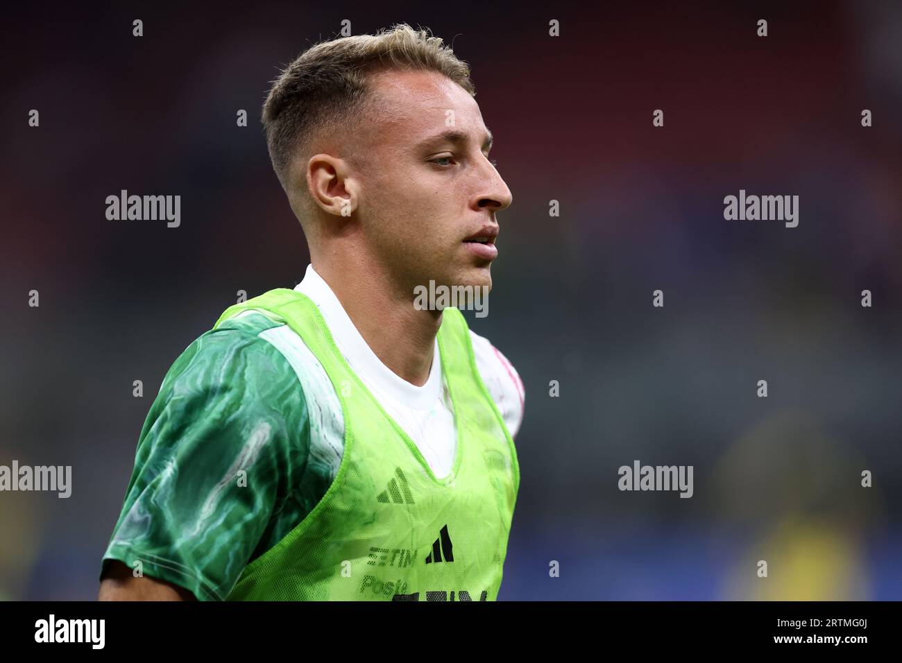 Davide Frattesi of Italy during warm up before the UEFA EURO 2024 ...