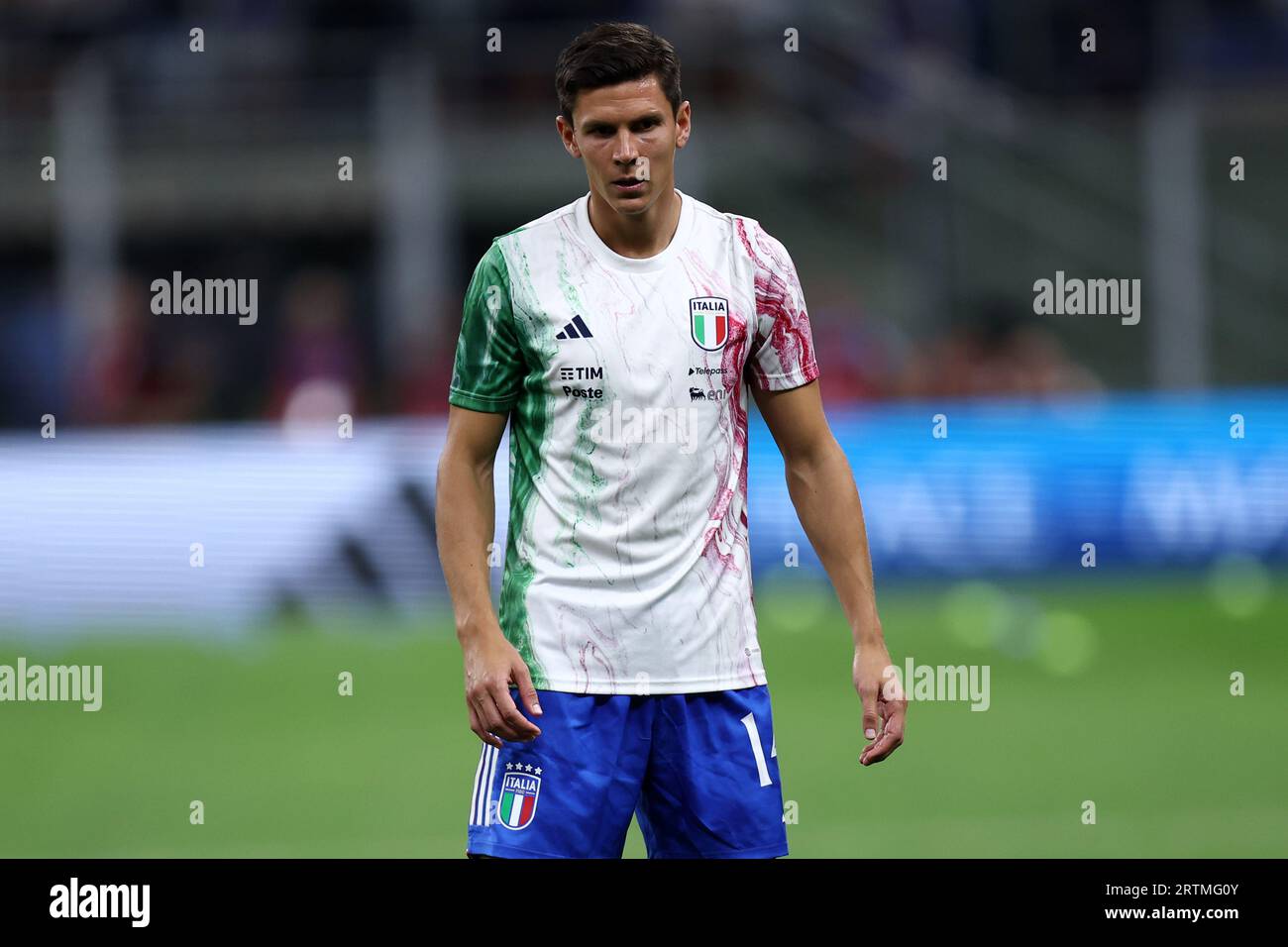 Matteo Pessina of Italy during warm up before the UEFA EURO 2024 ...