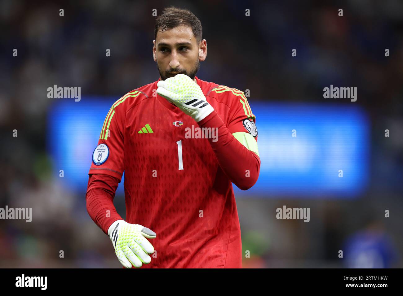 Gianluigi Donnarumma of Italy looks on during the UEFA EURO 2024 ... Gianluigi Donnarumma of Italy looks on during the UEFA EURO 2024 ...
