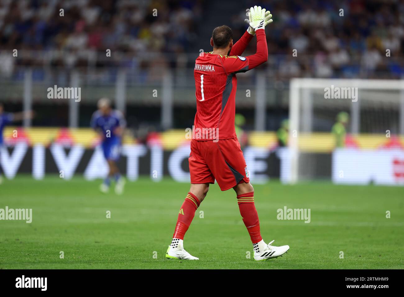 Gianluigi Donnarumma of Italy gestures during the UEFA EURO 2024 ... Gianluigi Donnarumma of Italy gestures during the UEFA EURO 2024 ...