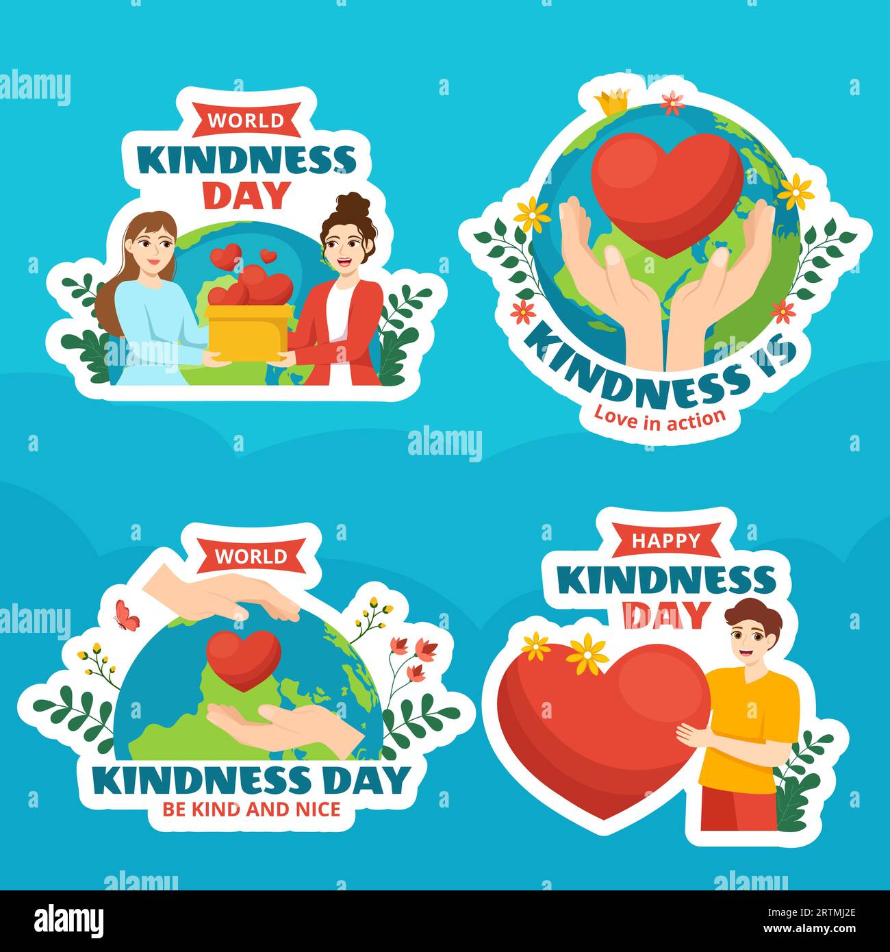 Be kind to our planet Stock Vector Images - Alamy