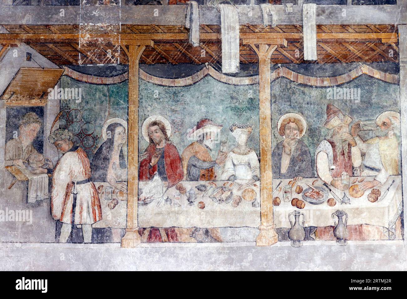 The transformation of water into wine at the Marriage at Cana is the ...