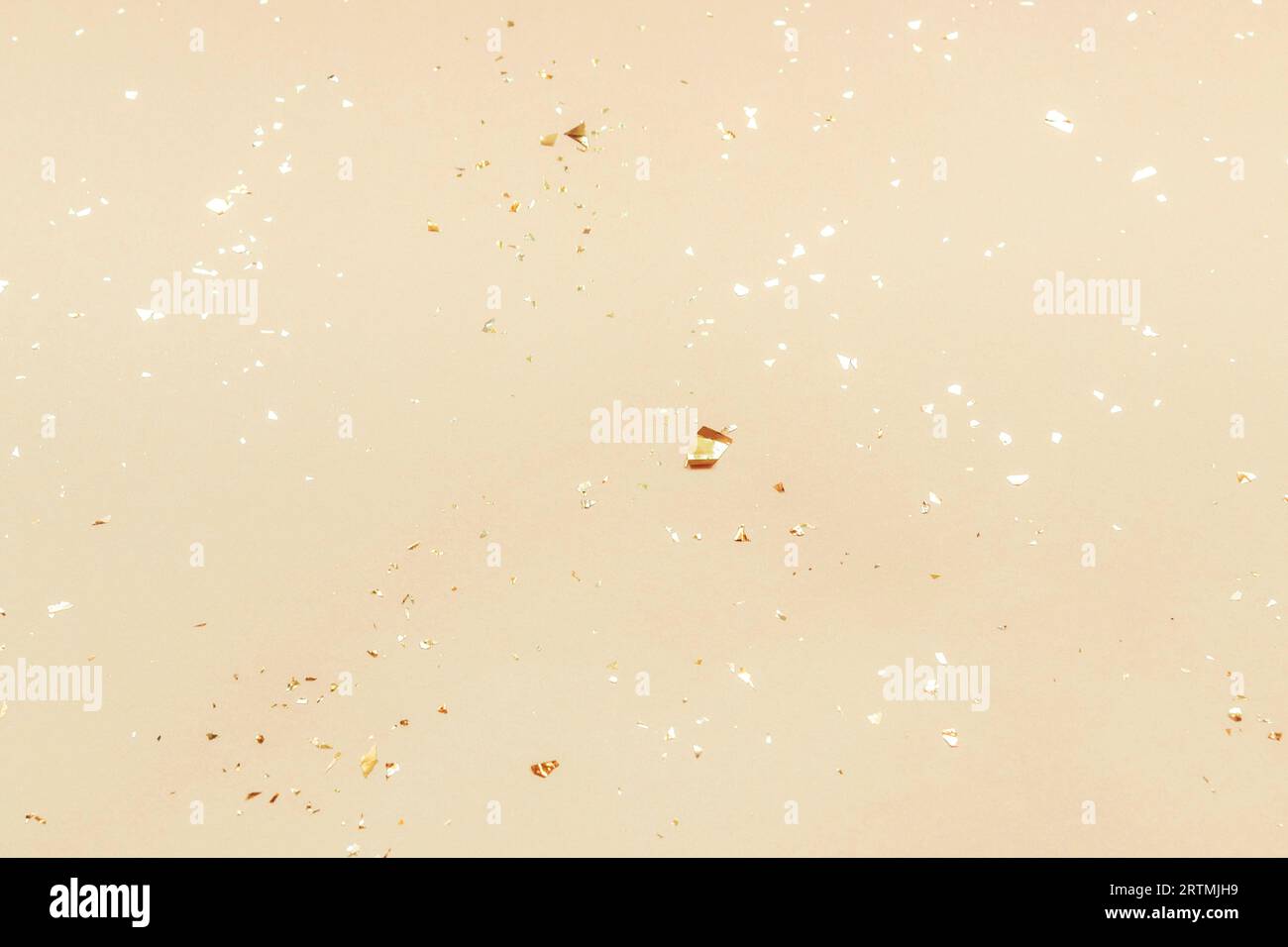 Abstract background golden confetti hi-res stock photography and images ...