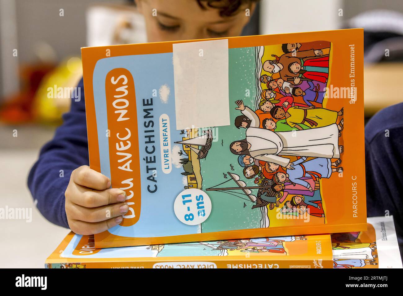 Religious class at Saint Philippe du Roule catholic church, Paris ...