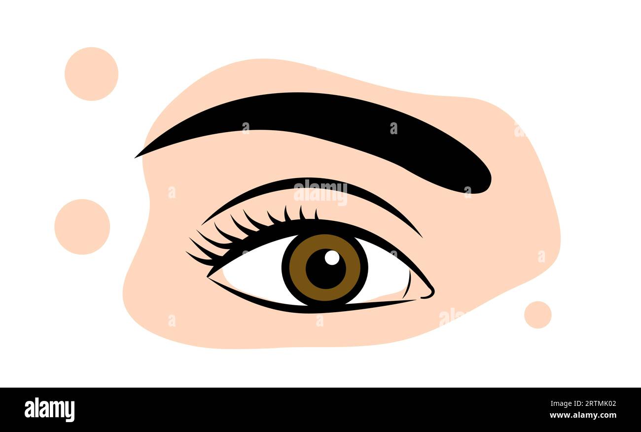 Eye test female Cut Out Stock Images & Pictures - Alamy