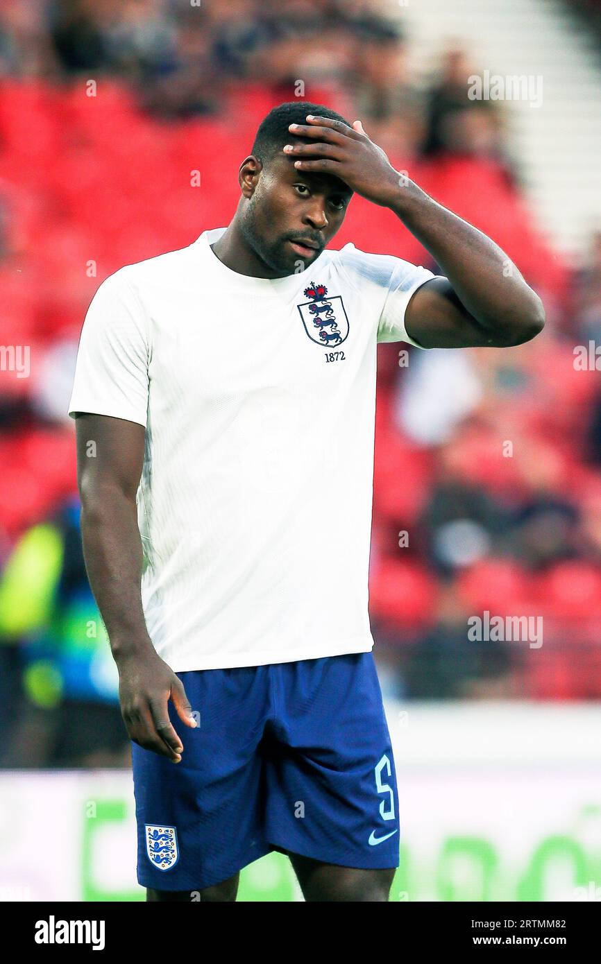 MARC GUEHI, professional football player, during a training session for ...