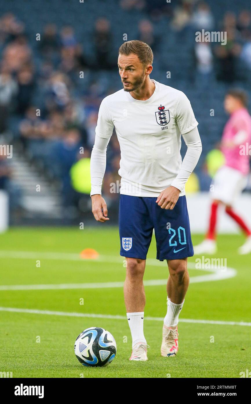 JAMES MADDISON, professional football player, during a training session ...