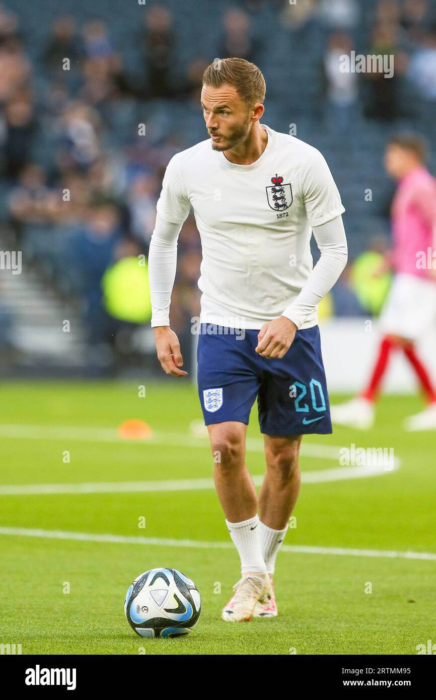 JAMES MADDISON, professional football player, during a training session ...