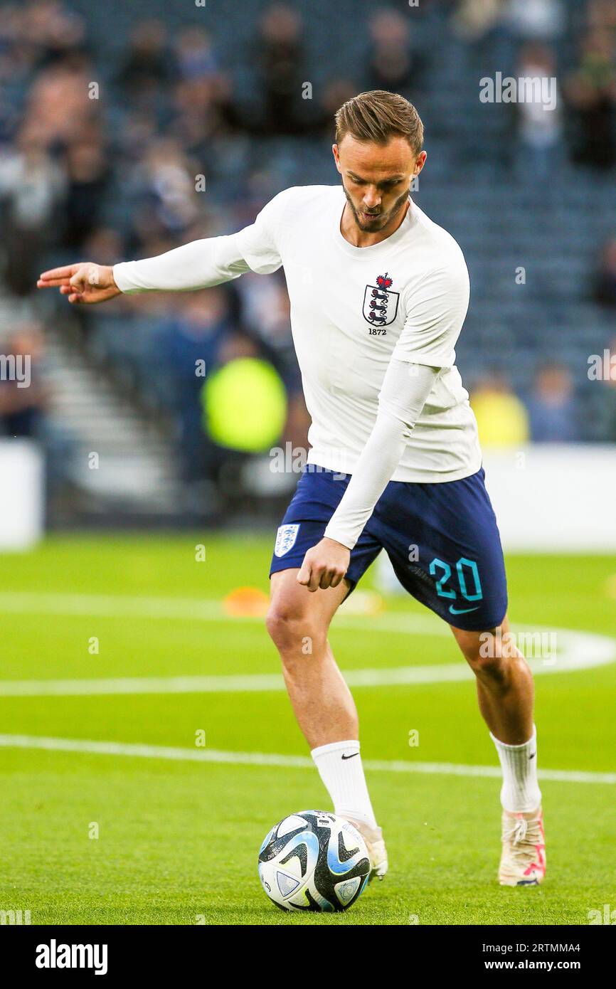 JAMES MADDISON, professional football player, during a training session ...