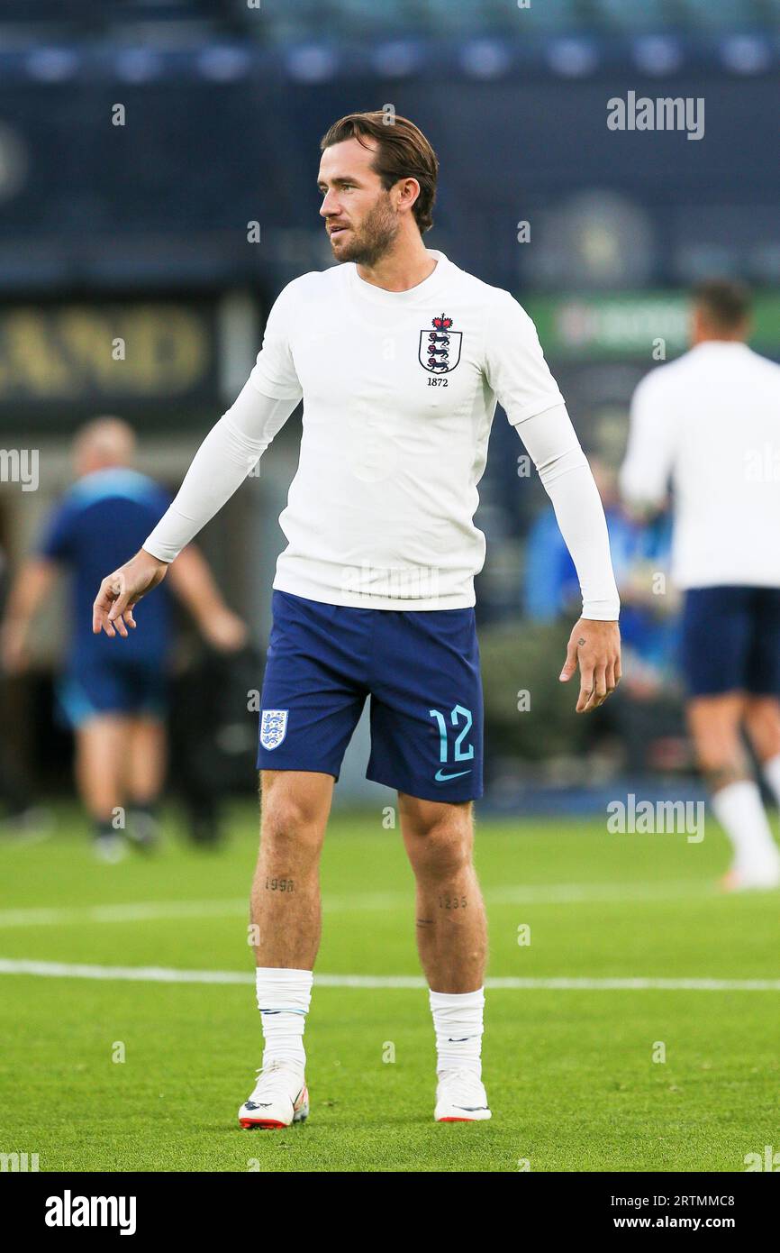 BEN CHILWELL, professional football player, during a training session ...