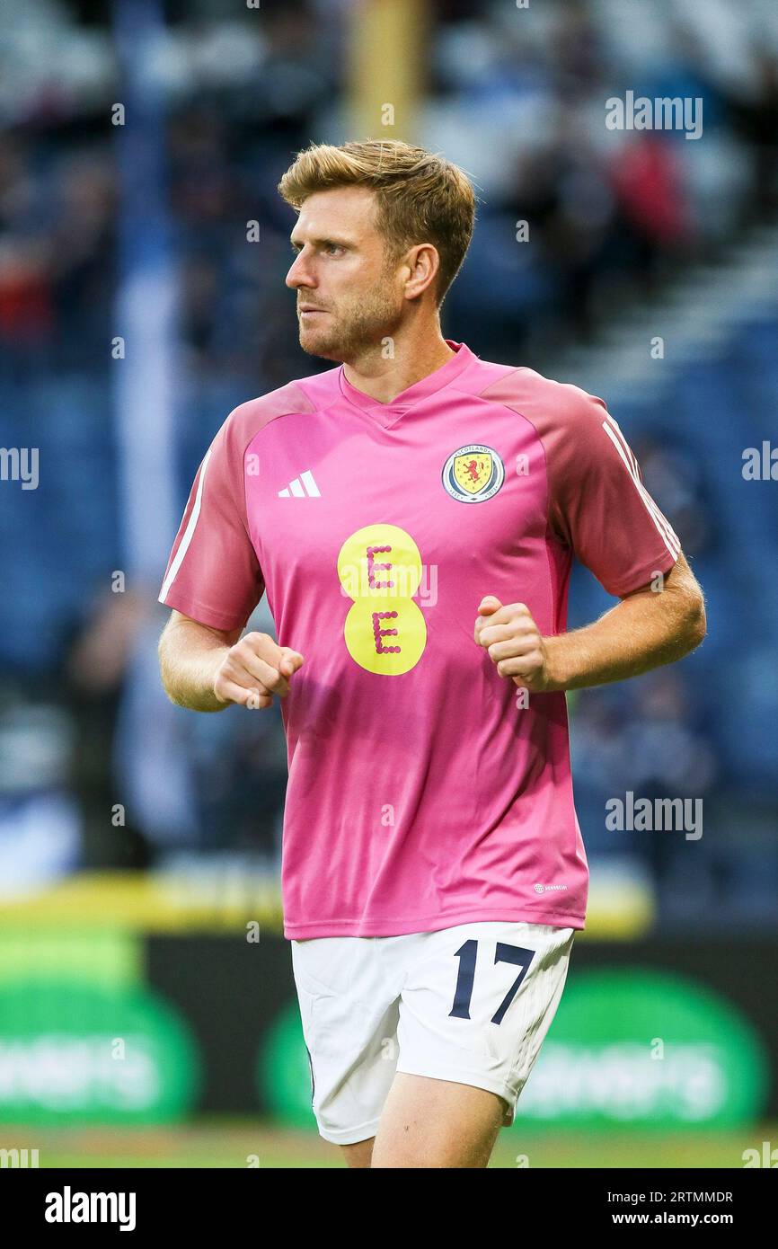 STUART ARMSTRONG, professional football player, during a training ...