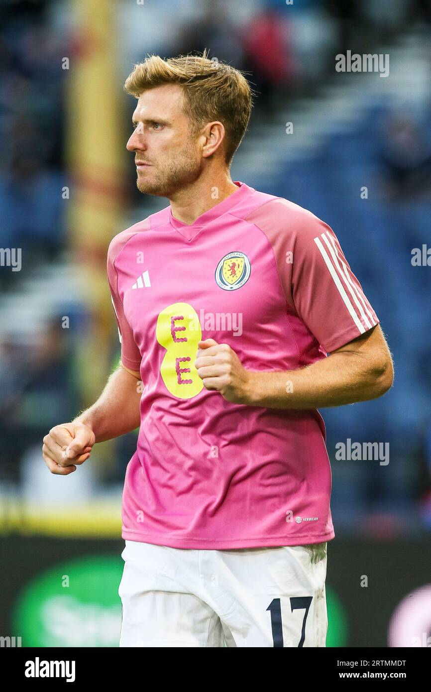 STUART ARMSTRONG, professional football player, during a training ...