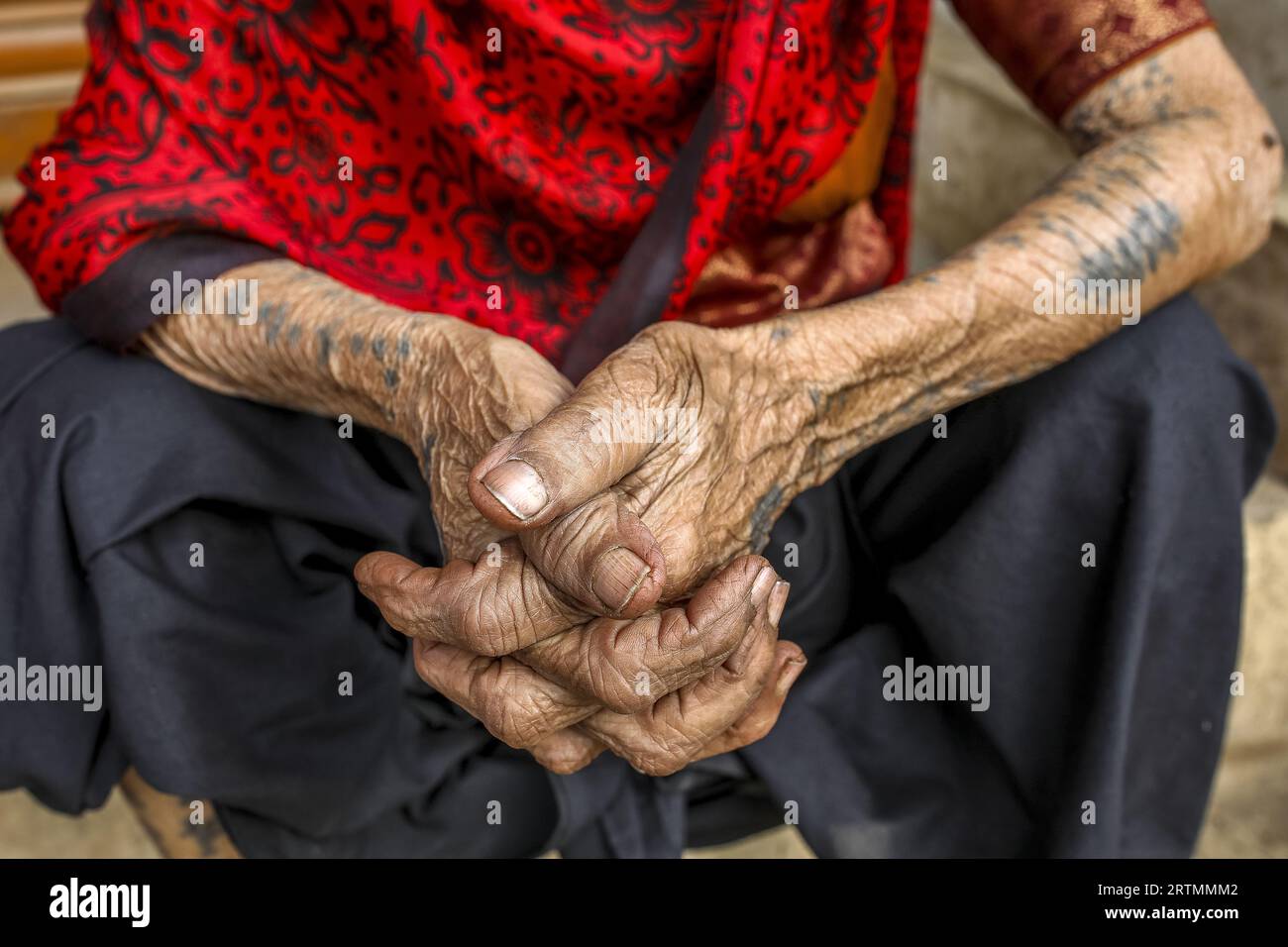 Hindu devotee in Dediapada, Gujarat, India Stock Photo - Alamy