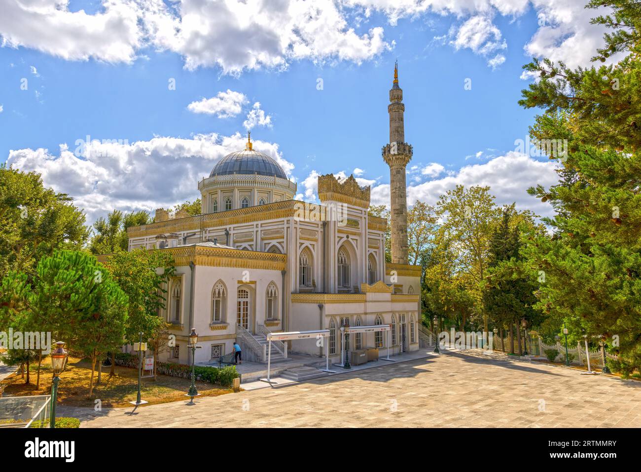 Istanbul, Turkey, September 11, 2023: Yildiz Hamidiye Mosque built by ...