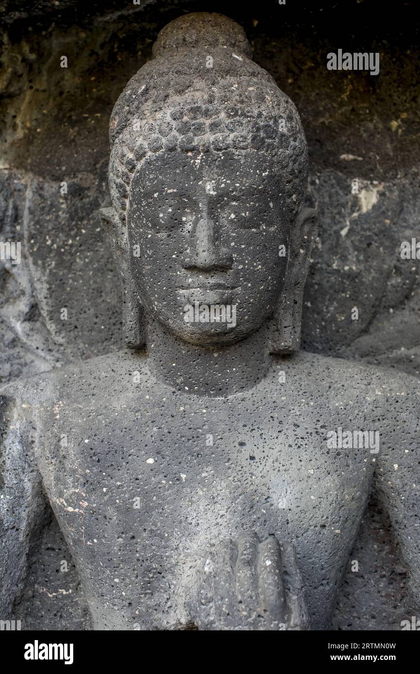 Ajanta caves, a UNESCO World Heritage Site in Maharashtra, India. Cave ...